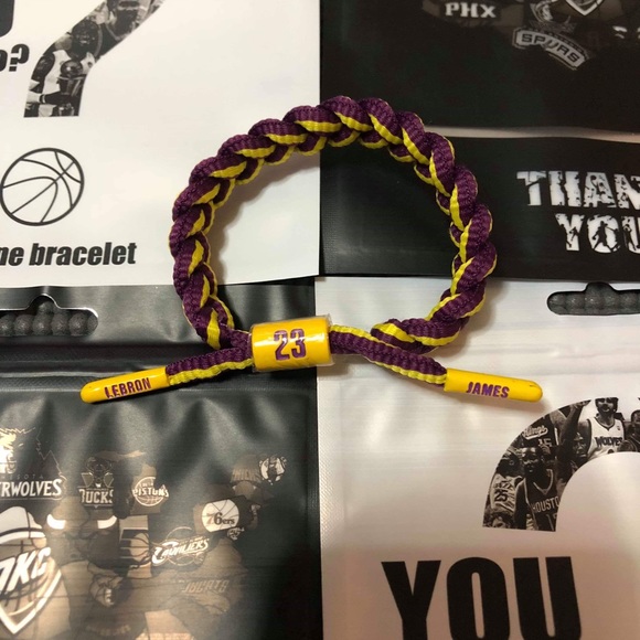Rstaclat | Accessories | Rstaclat Nba Laker Lebron James Wristband ...